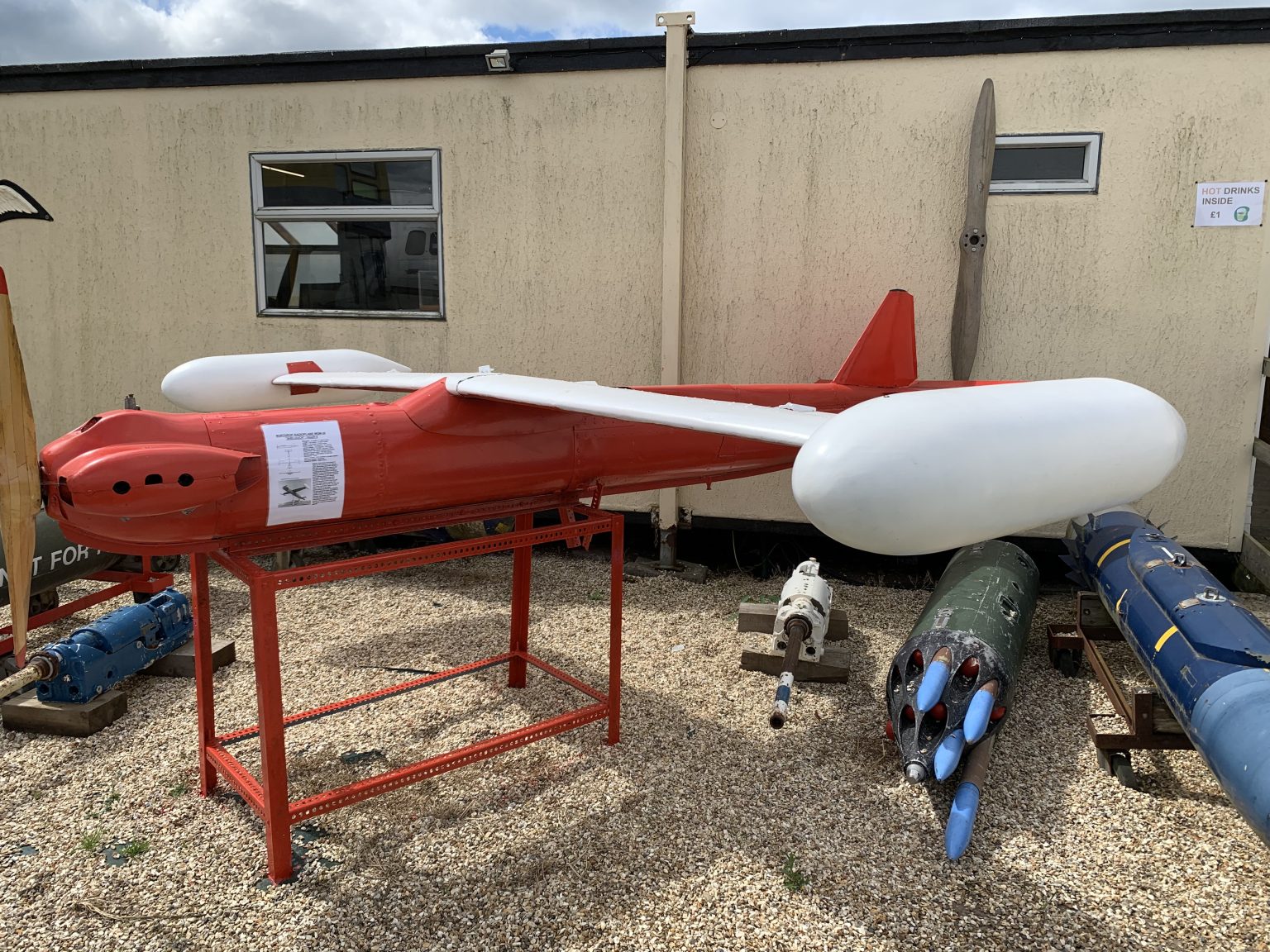 Northrop Shellduck Radioplane – Bournemouth Aviation Museum – Hurn