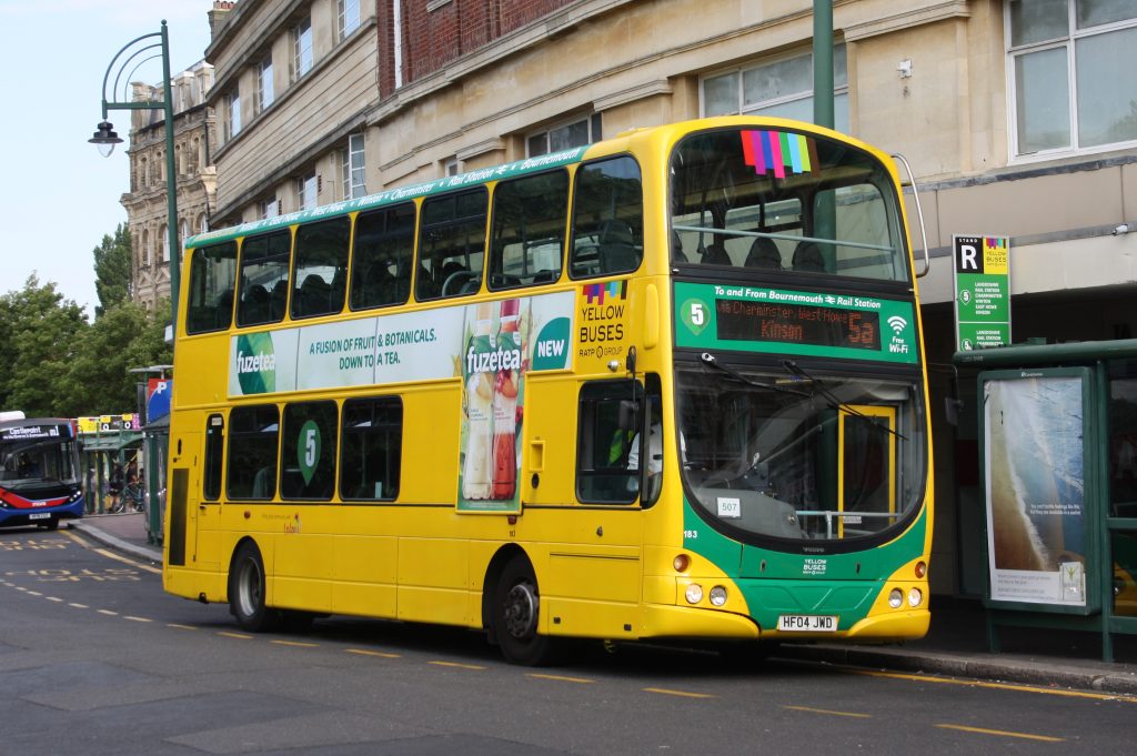 VOLVO B7TL BUS – Bournemouth Aviation Museum – Hurn